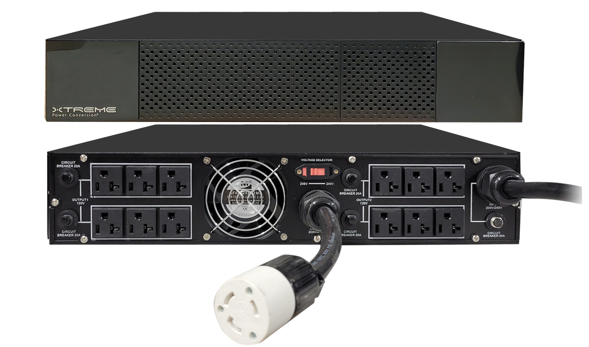 XPD-IT60A Step-Down Isolation Transformer PDU - Xtreme Power Conversion
